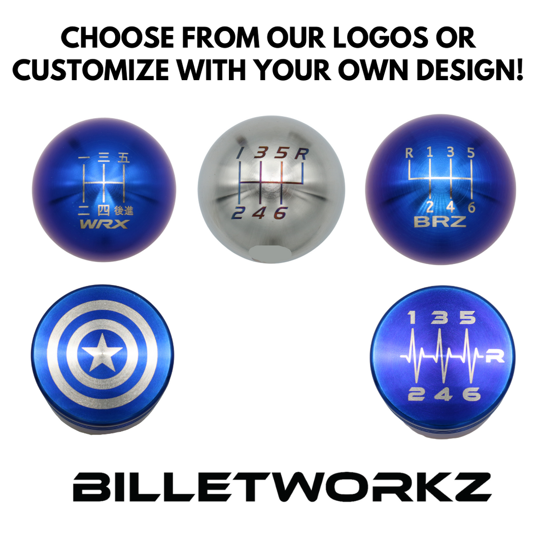 Subaru WRX Custom Shift Knobs - Produced by Billetworkz – Billetworkz
