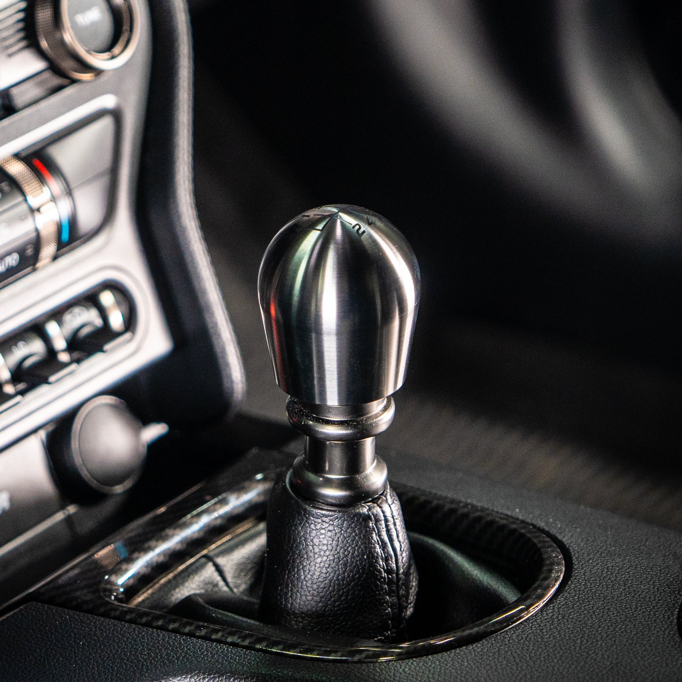 Billetworkz Titanium Brushed Shift Knob - 6 Speed Velocity Engraving ...