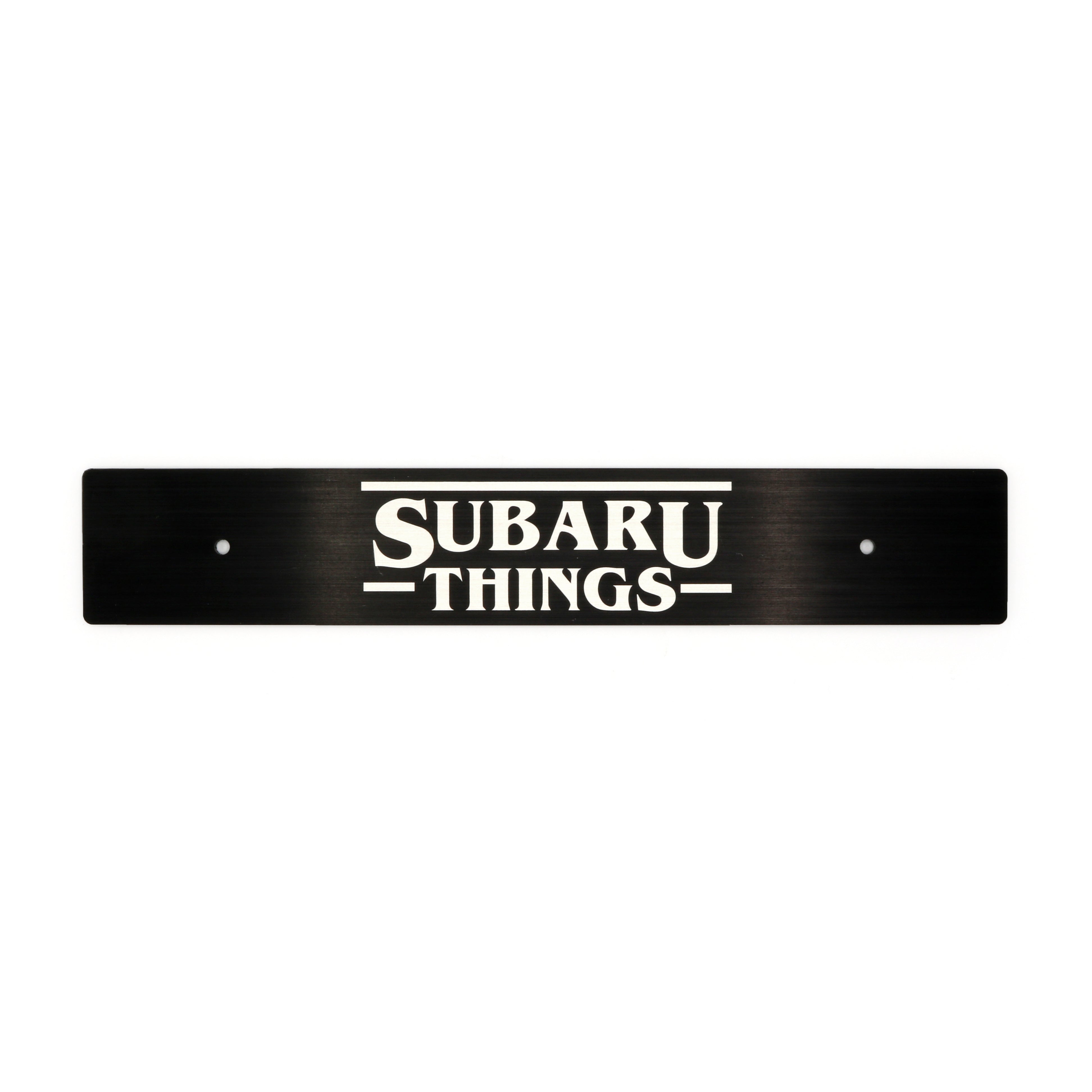 Subaru Things Plate Delete Billetworkz